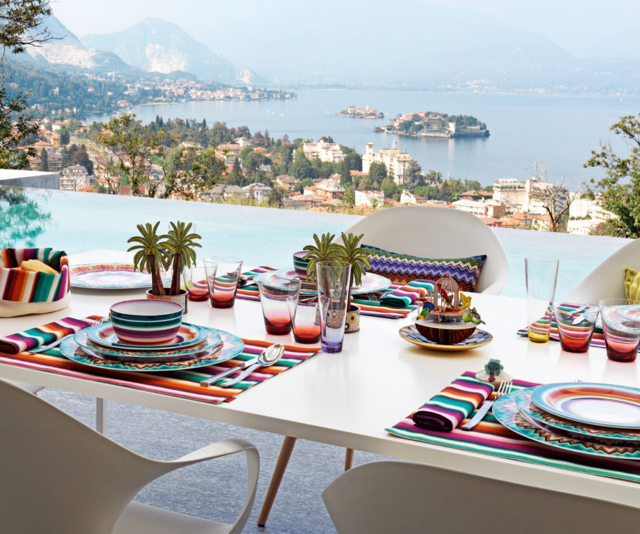 Missoni Home launches luxury tableware
