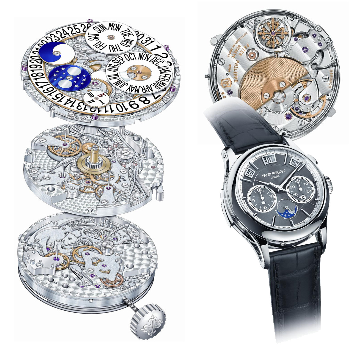 Patek Philippe Triple Complication Titanium Ref. 5208T-010 for Only ...