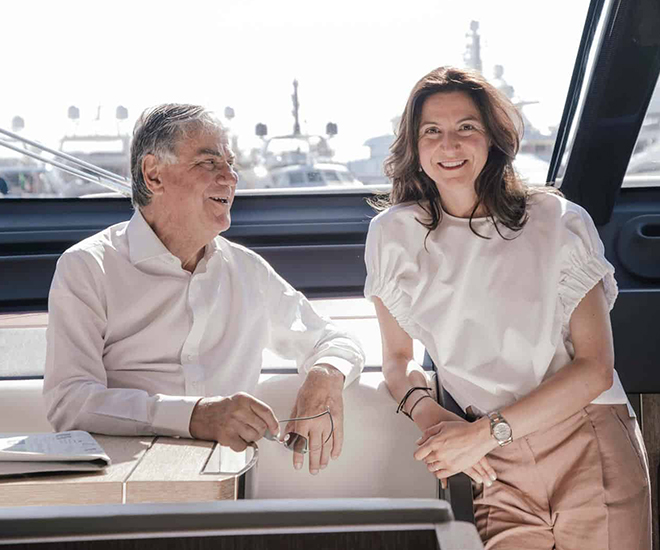 Paolo Vitelli Praises Daughter Giovanna as Azimut Turns 50 - LUXUO