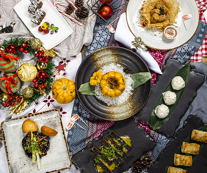 Quorn and Chef Sam Leong's Yuletide Feast Promises You a Merry Good Meal