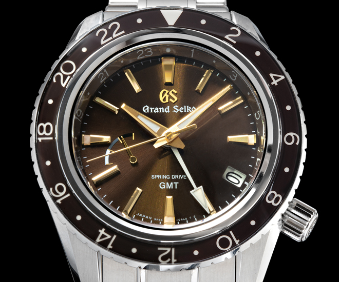 Grand Seiko Spring Drive GMT - A Champagne Diamond