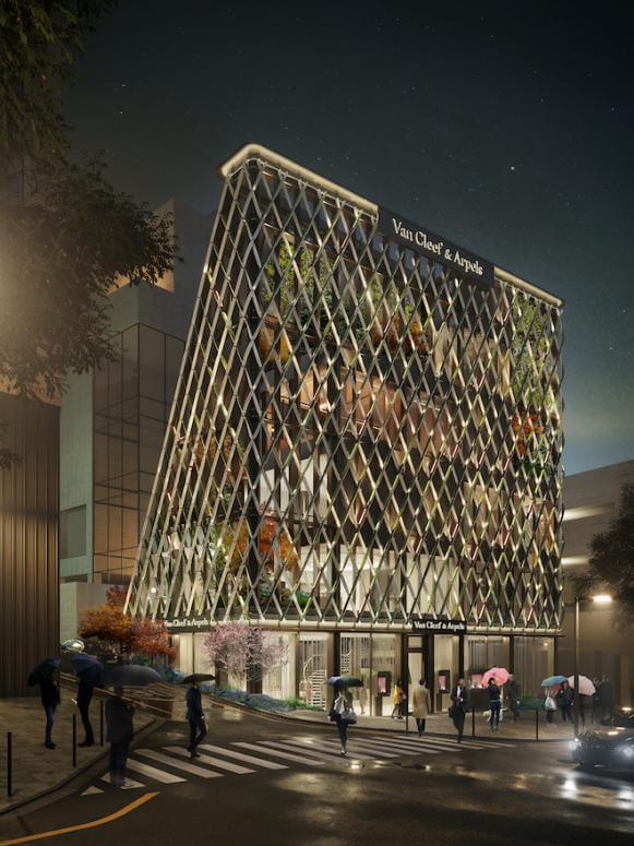 Van Cleef & Arpels’ Seoul Maison Is an Oasis of Nature